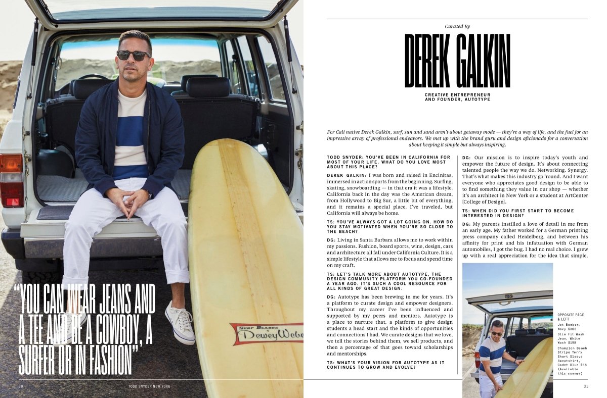 Curated by: Derek Galkin – Autotype